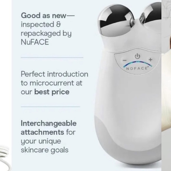 NuFace | Skincare | Nface Trinity Refreshed Facial Toning Kit | Poshmark